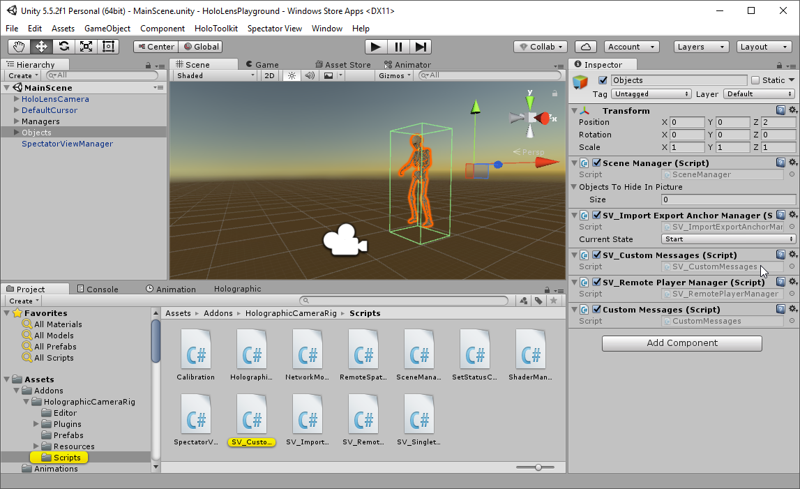 How to set up HoloLens Spectator View, Part 6 – Custom Messages for ...