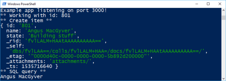 Node.js and Cloud NoSQL Databases: Azure Cosmos DB – andreasjakl.com