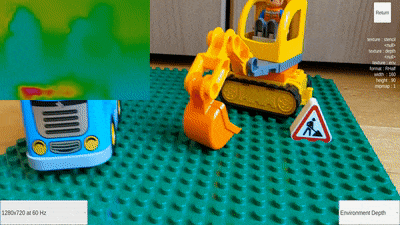 Compare AR Foundation Depth Maps (Part 4) – andreasjakl.com