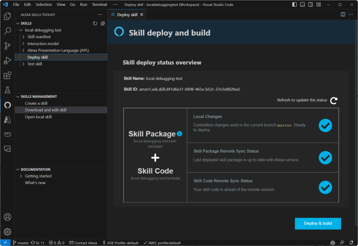 Local Debugging of Alexa Skills with Visual Studio Code – andreasjakl.com